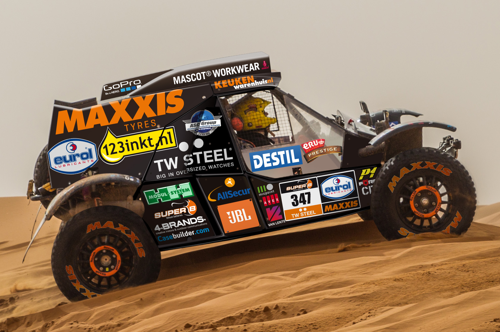 Tim en Tom Coronel on tour again | Coronel Rally Team