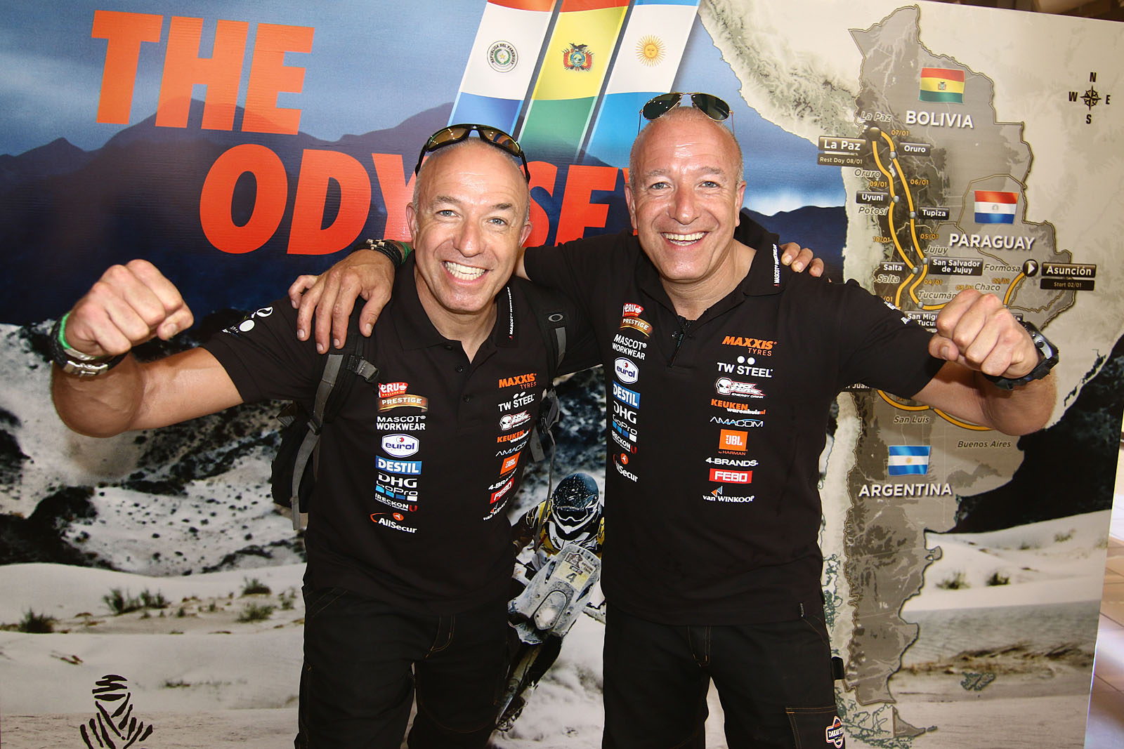 Tim en Tom Coronel verwennen de kinderen tijdens Gamma Racing Days ...