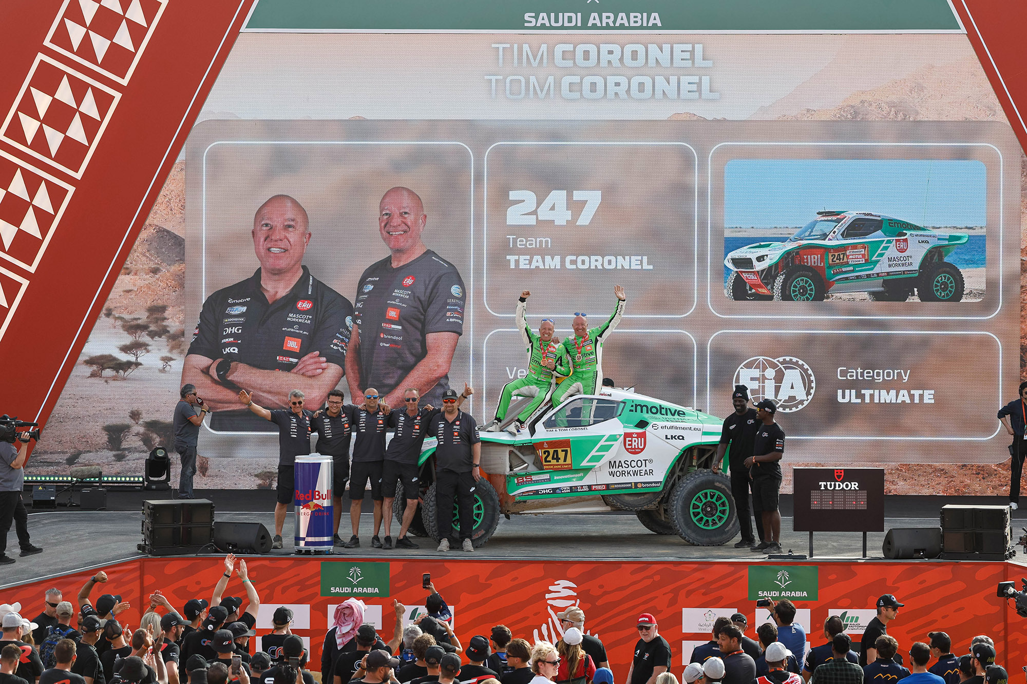 Tim en Tom Coronel sluiten Dakar 2026 af met sterk slotakkoord ...